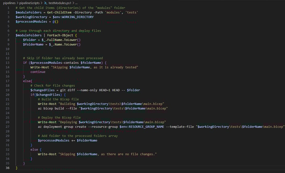 Azure Bicep Modules development using ACR and DevOps
