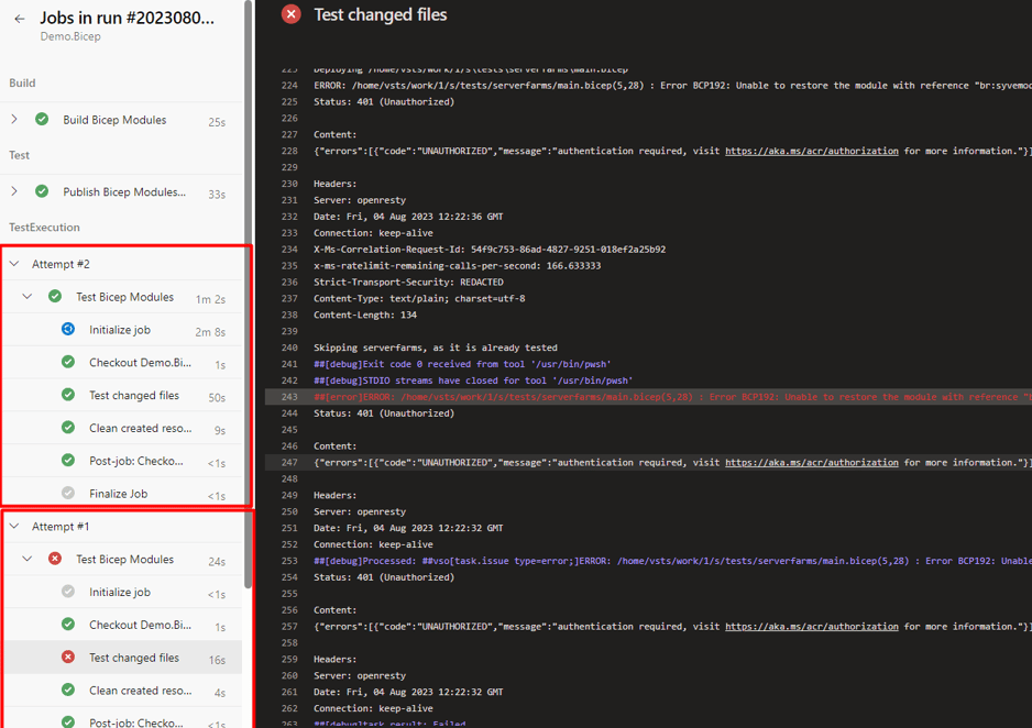 Azure Bicep Modules development using ACR and DevOps Azure Bicep Modules development using ACR and DevOps