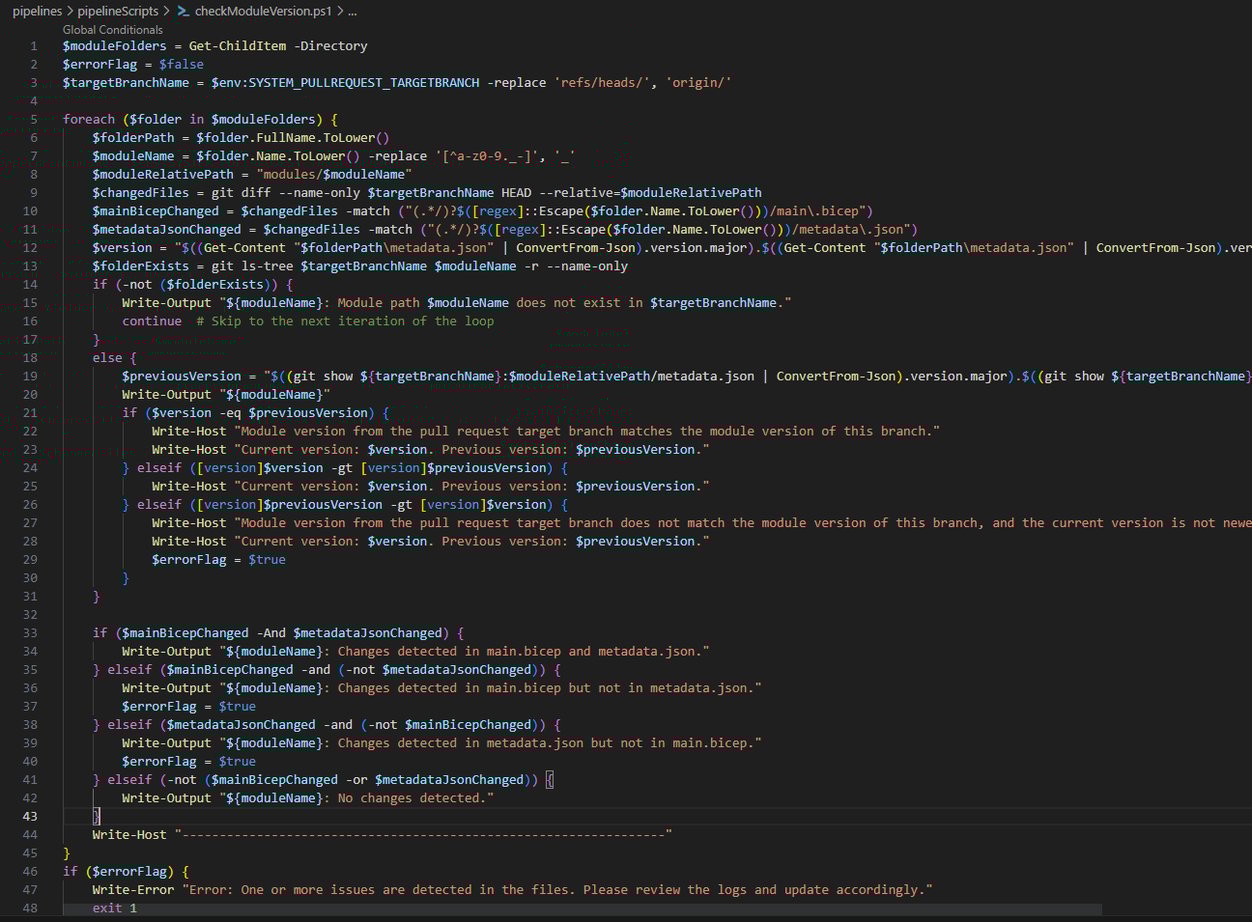Azure Bicep Modules development using ACR and DevOps