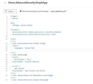 Advanced Security for Azure DevOps